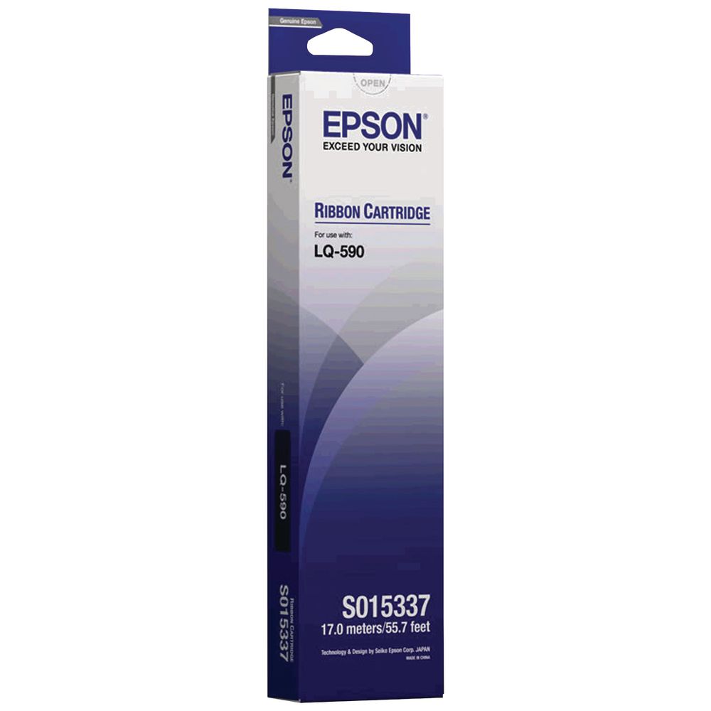 Epson LQ 590 Black Ribbon Cartridge S015337 CartridgeMania Kenya